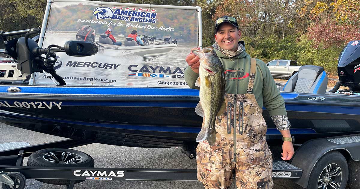 Michael Pate Wins at Alabama River Tournament - American Bass Anglers